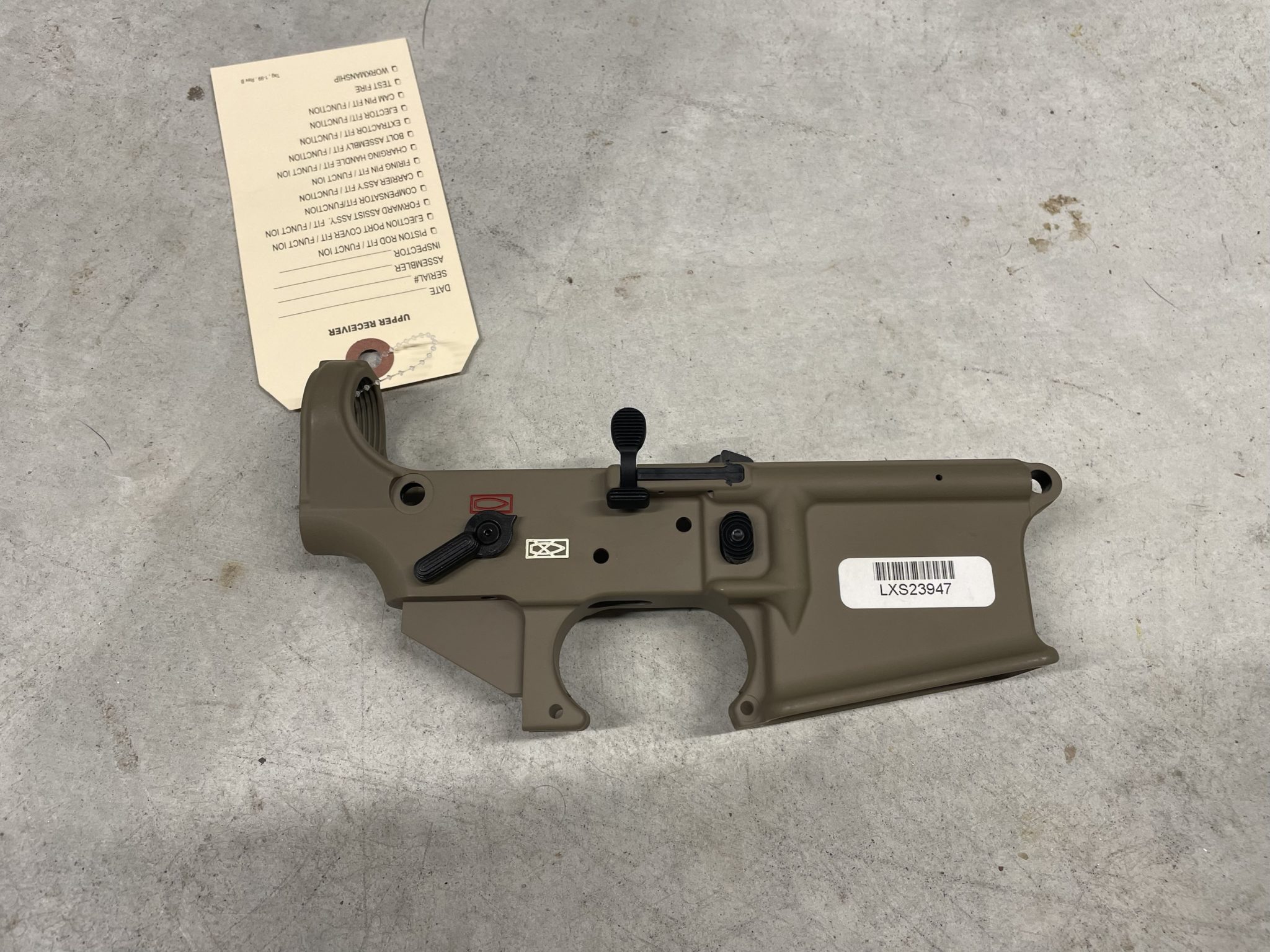 LMT MARS-L Stripped Lower FDE - Distributors of Democracy